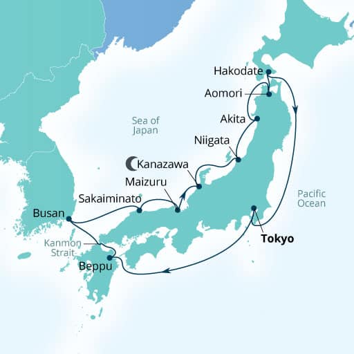 Japan & Southeast Asia ultra-luxury cruises Winter – Spring | Seabourn
