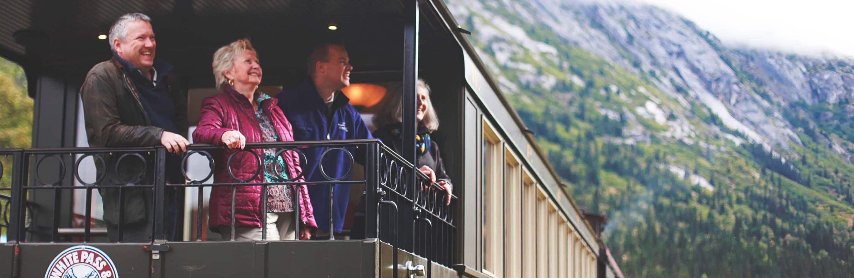 White Pass Summit Scenic Railway in Skagway