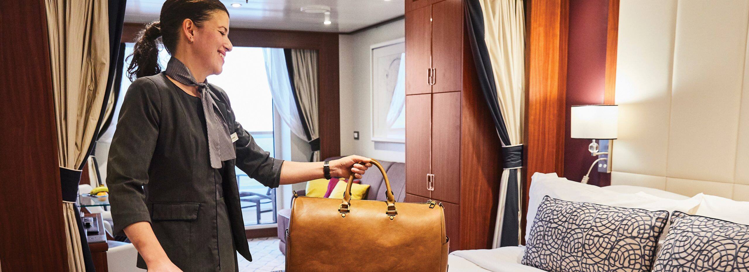 Seabourn Personal Valet Luggage Service