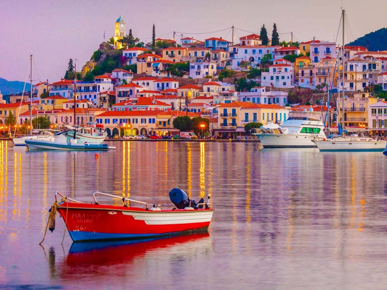Cruises To Poros, Nisos Poros, Greece