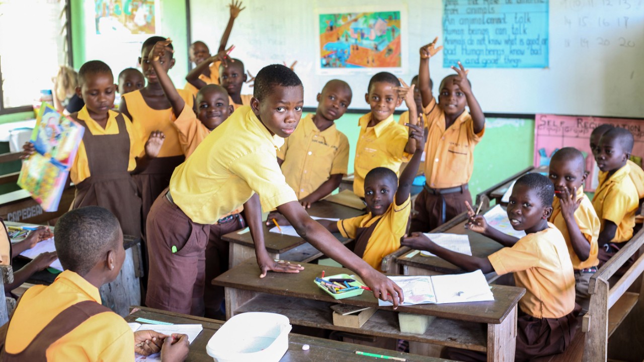 Volunteering at Cape Coast School for the Blind & Deaf Cruise Tour